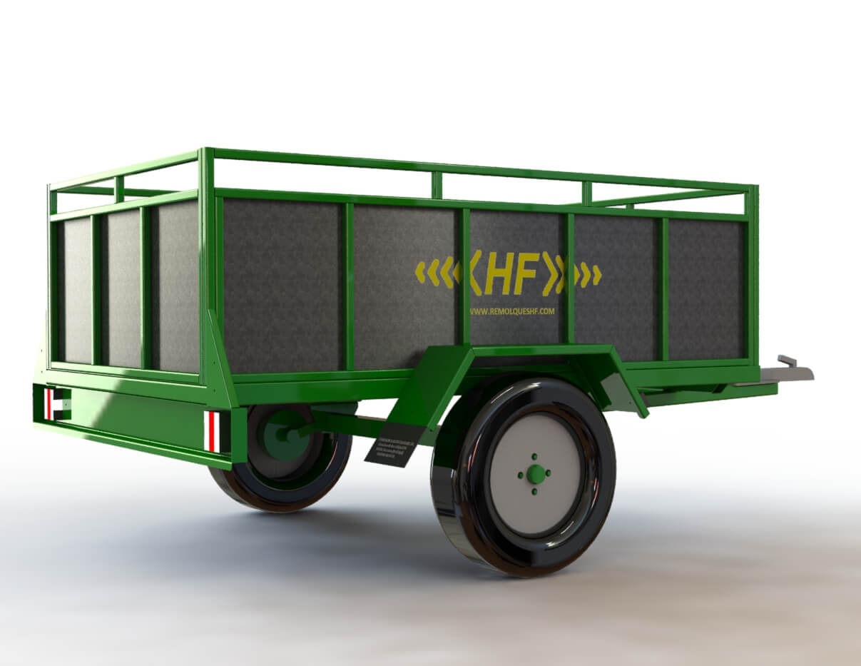 2 ejes tandem - Remolques Agrícolas HF